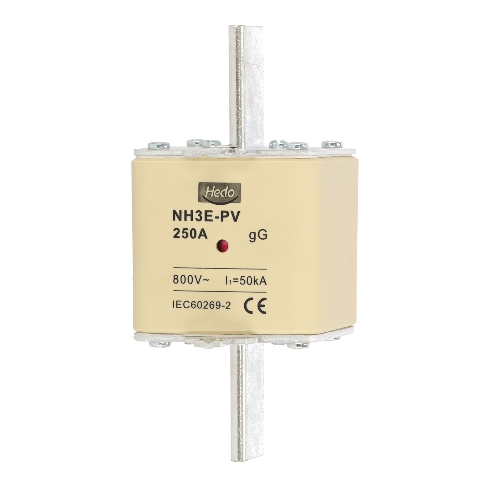 NH3E-PV-250 - Wkładka bezpiecznikowa AC 800V 250A gG